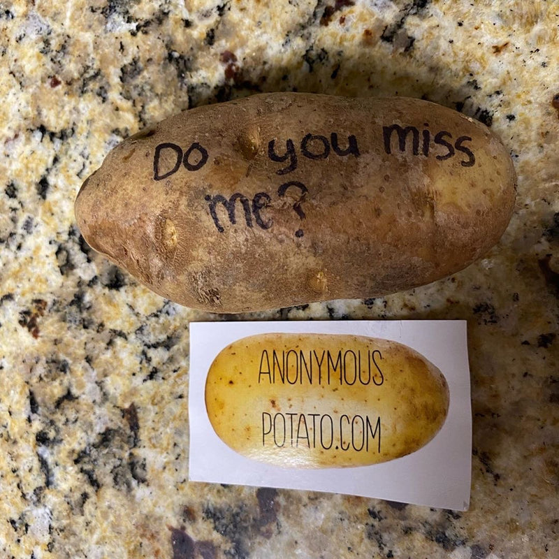 Mail A Custom Anonymous Potato - AnonymousPotato