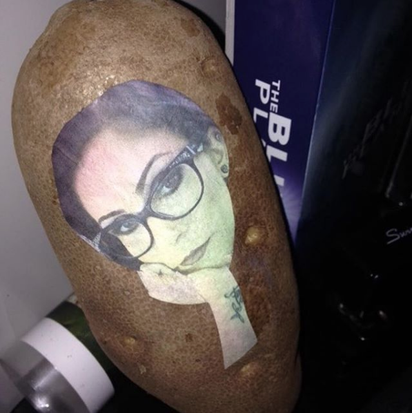 Mail A Face Potato | Upload An Image On A Potato - AnonymousPotato