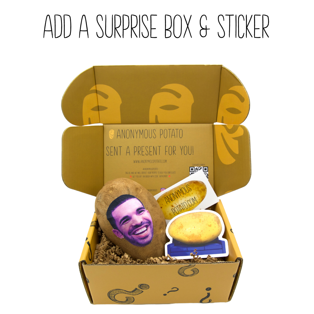 Mail A Face Potato | Upload An Image On A Potato - AnonymousPotato